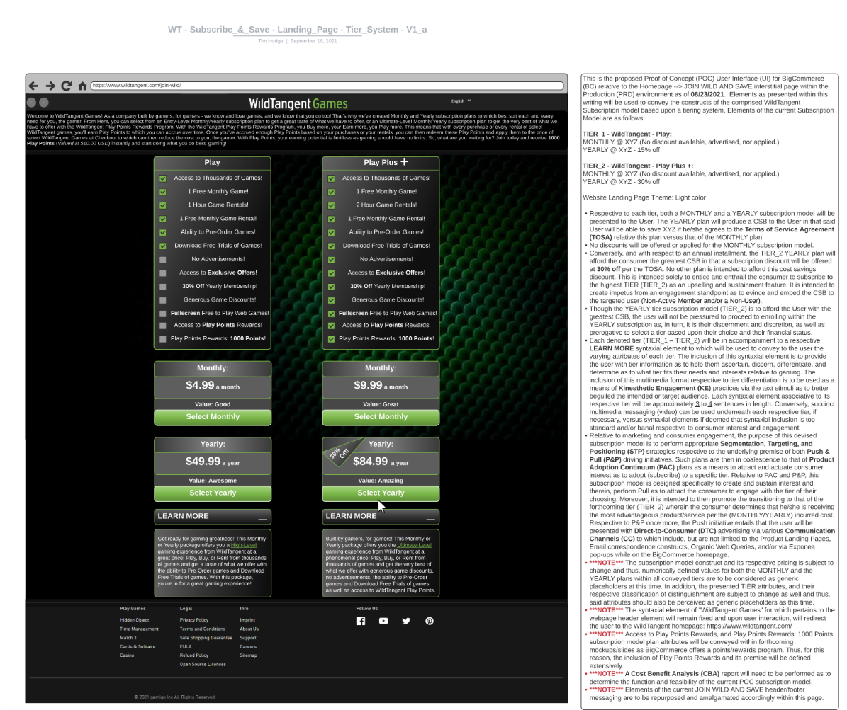 Timothy J. Hodge - Portfolio